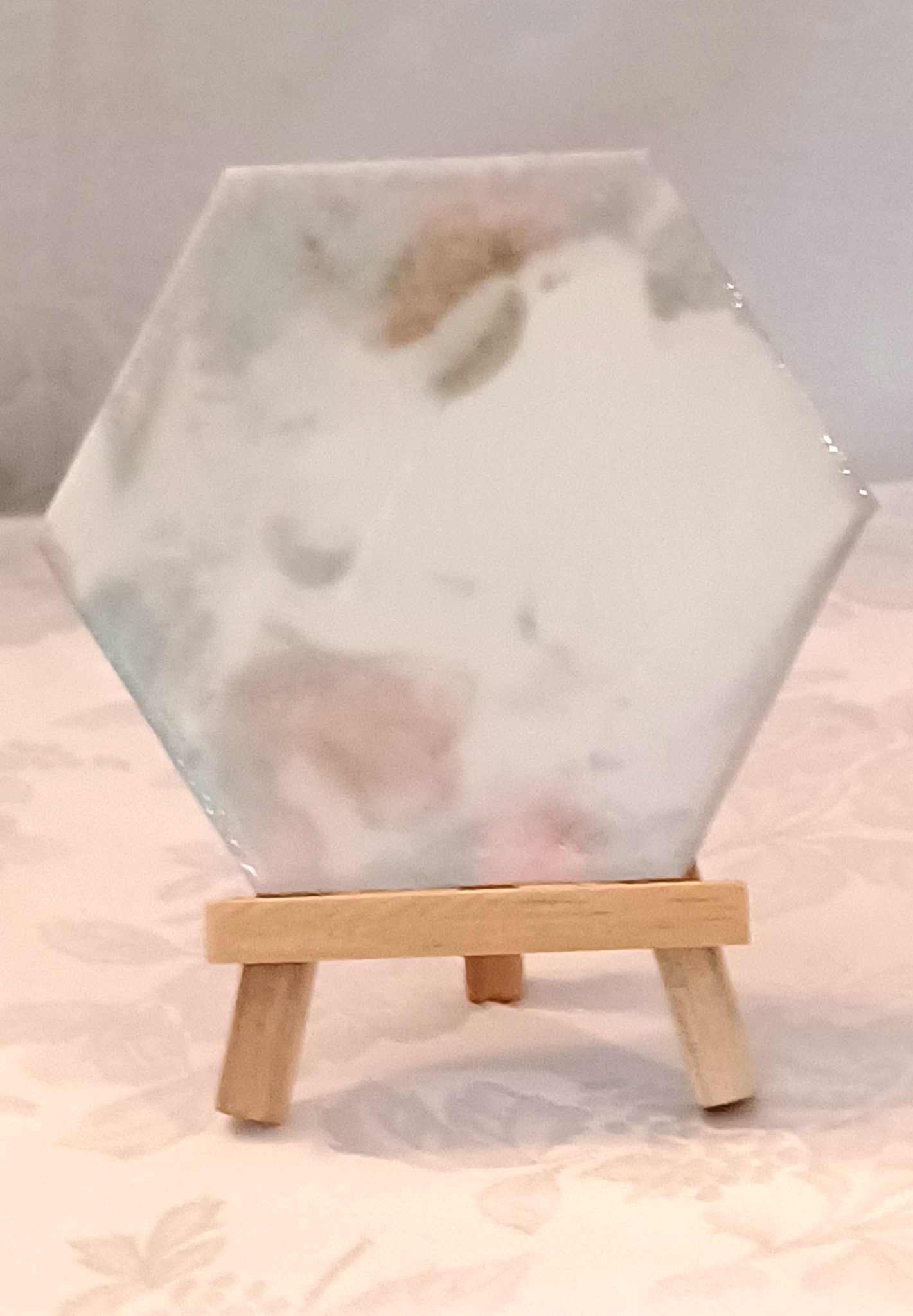 Snow White Dove Tile - Double Infinity Art